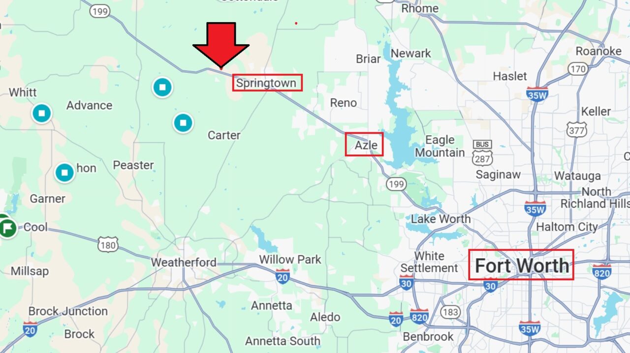General Map – 22.47 Acre Horse Facility Springtown, Parker County ...