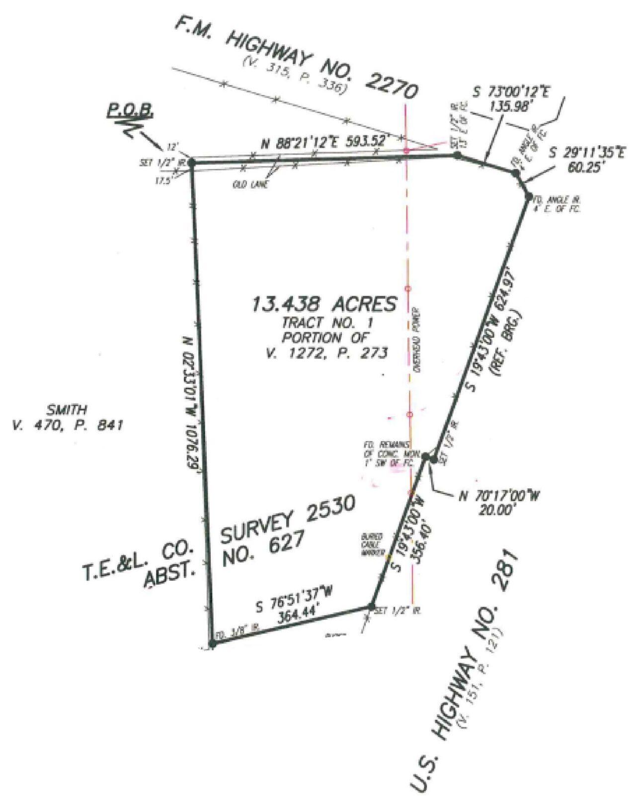 Survey - Productive 13.4 Acres and Cottage 470 FM 2270, Mineral Wells,…